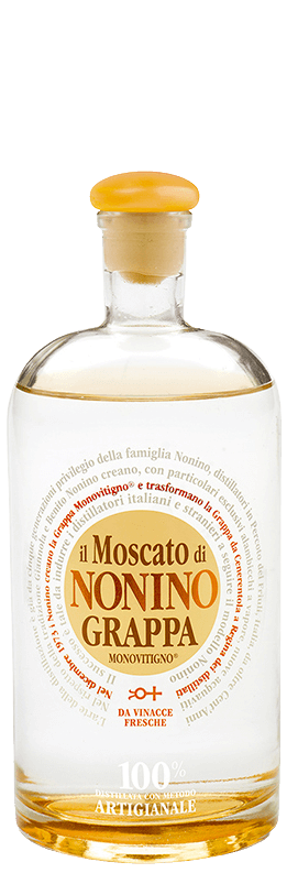 Moscato Grappa Monovitigno : une grappa aromatique et sensuelle