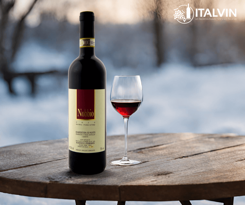 Sélection de vins italiens idéale pour l'hiver.